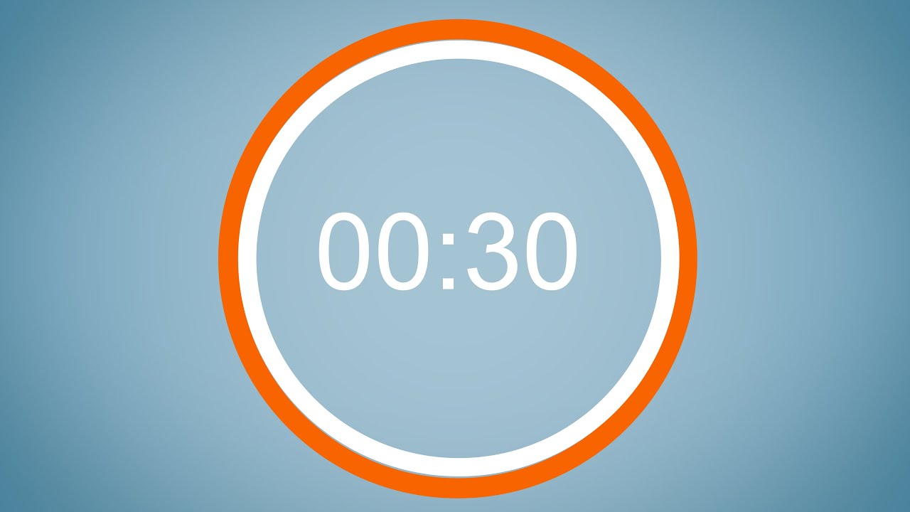 30 Minute Timer | 30 Minute Countdown for kids, schools, office and ...