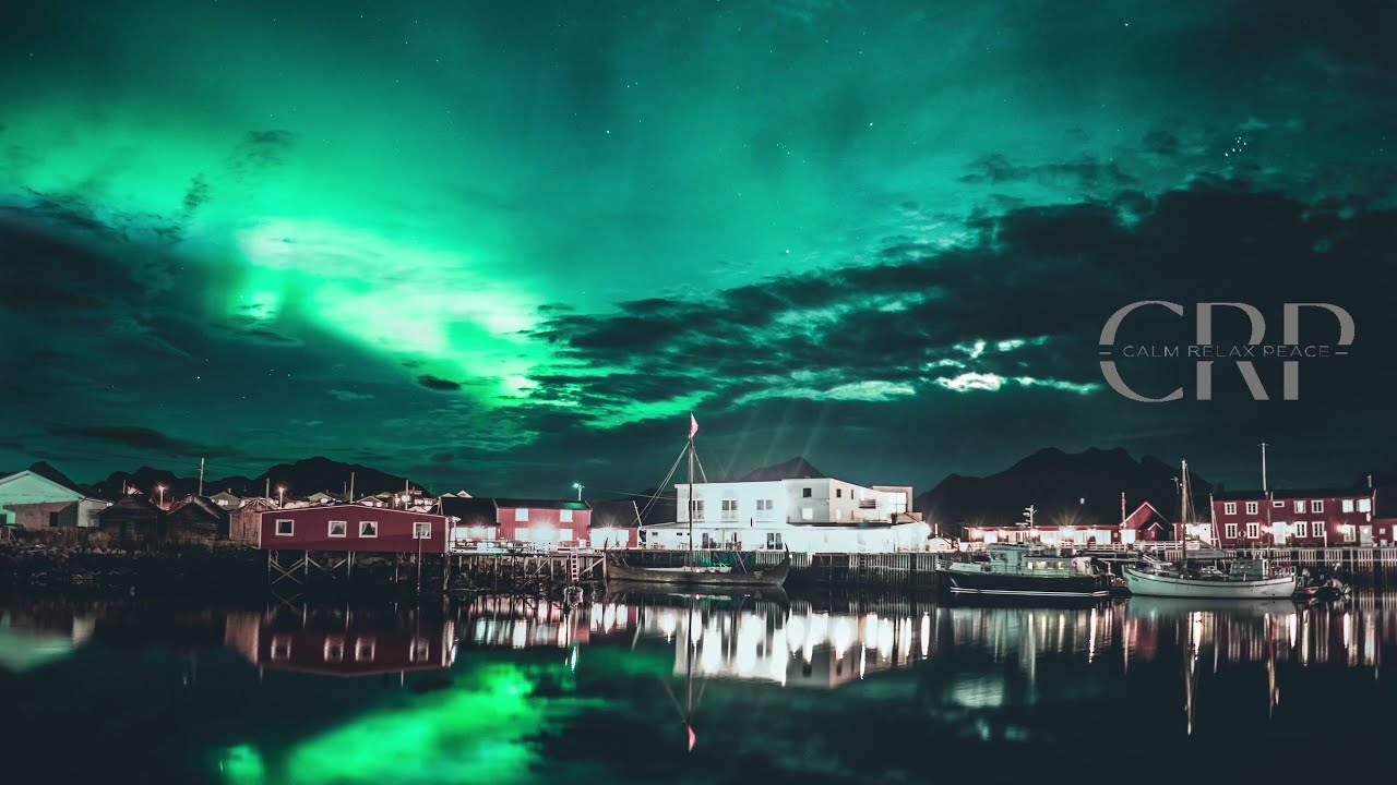 Relax With 1 Hour 4K 6FPS Aurora Borealis, Northern Lights, Ambient ...