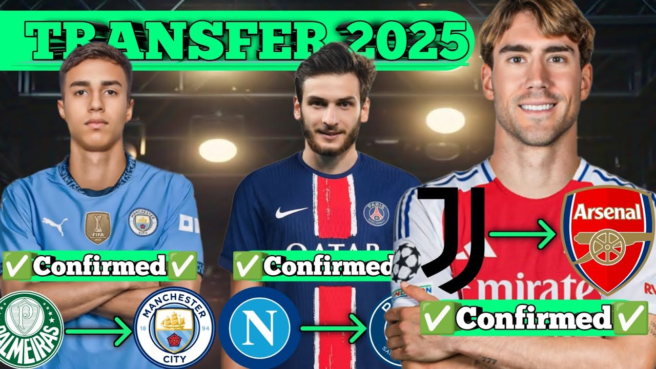 🚨THE LATEST CONFIRMED TRANSFER 2025 NEWS AND RUMORS TRANSFERS|Vlahović ...
