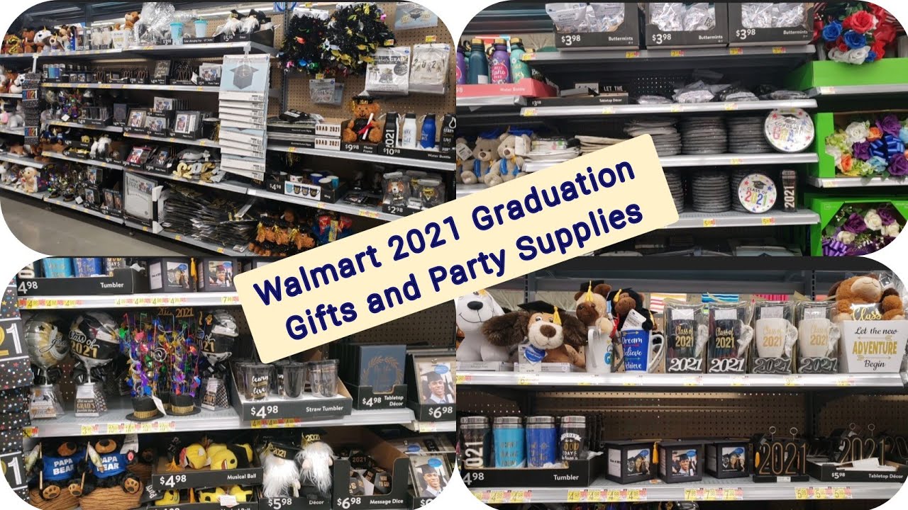 Graduation Gifts and Party Supplies 2021: Walmart - YouTube