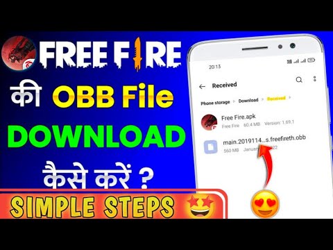 Free Fire Obb File Download Problem😥How To Solve Obb Download Failed ...