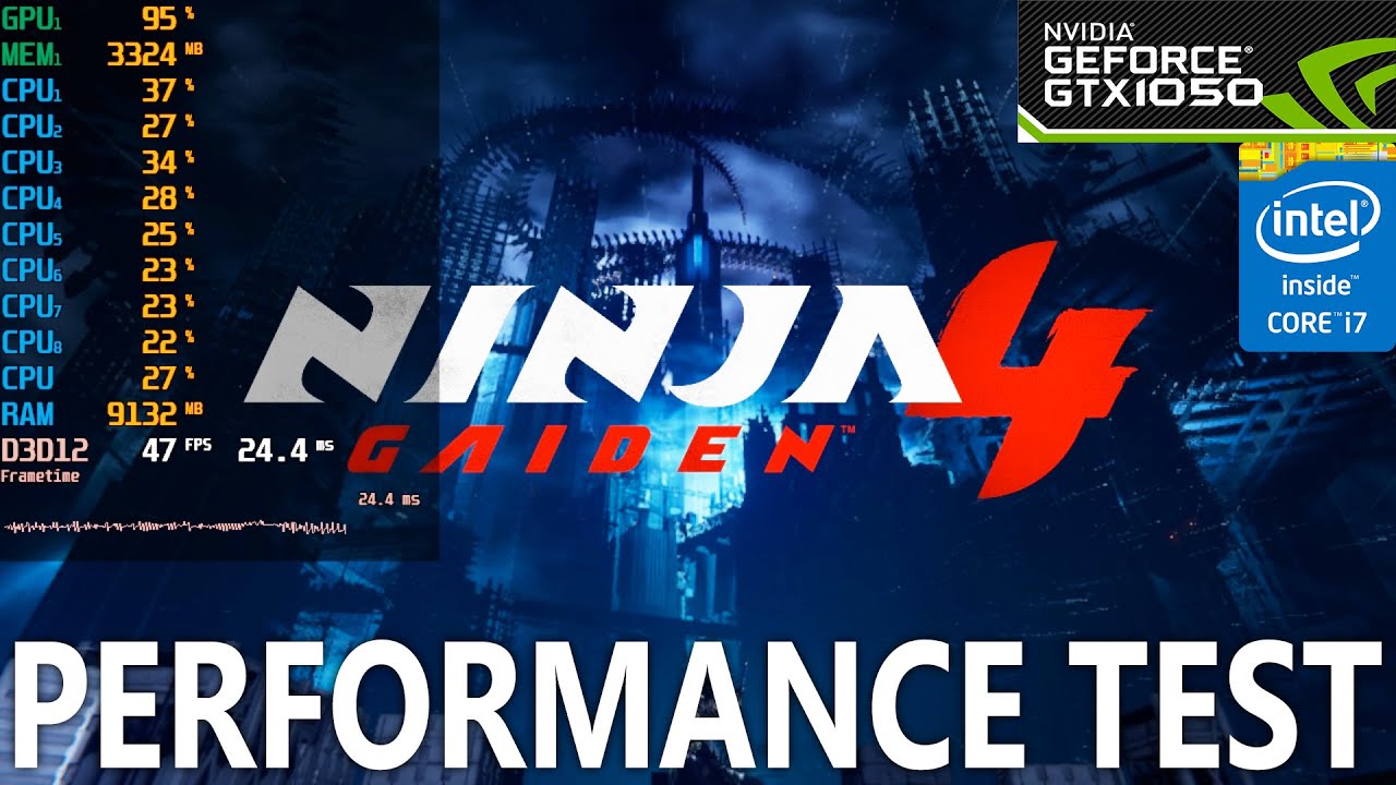 Ninja Gaiden 4 on GTX 1050 | Performance Test - YouTube
