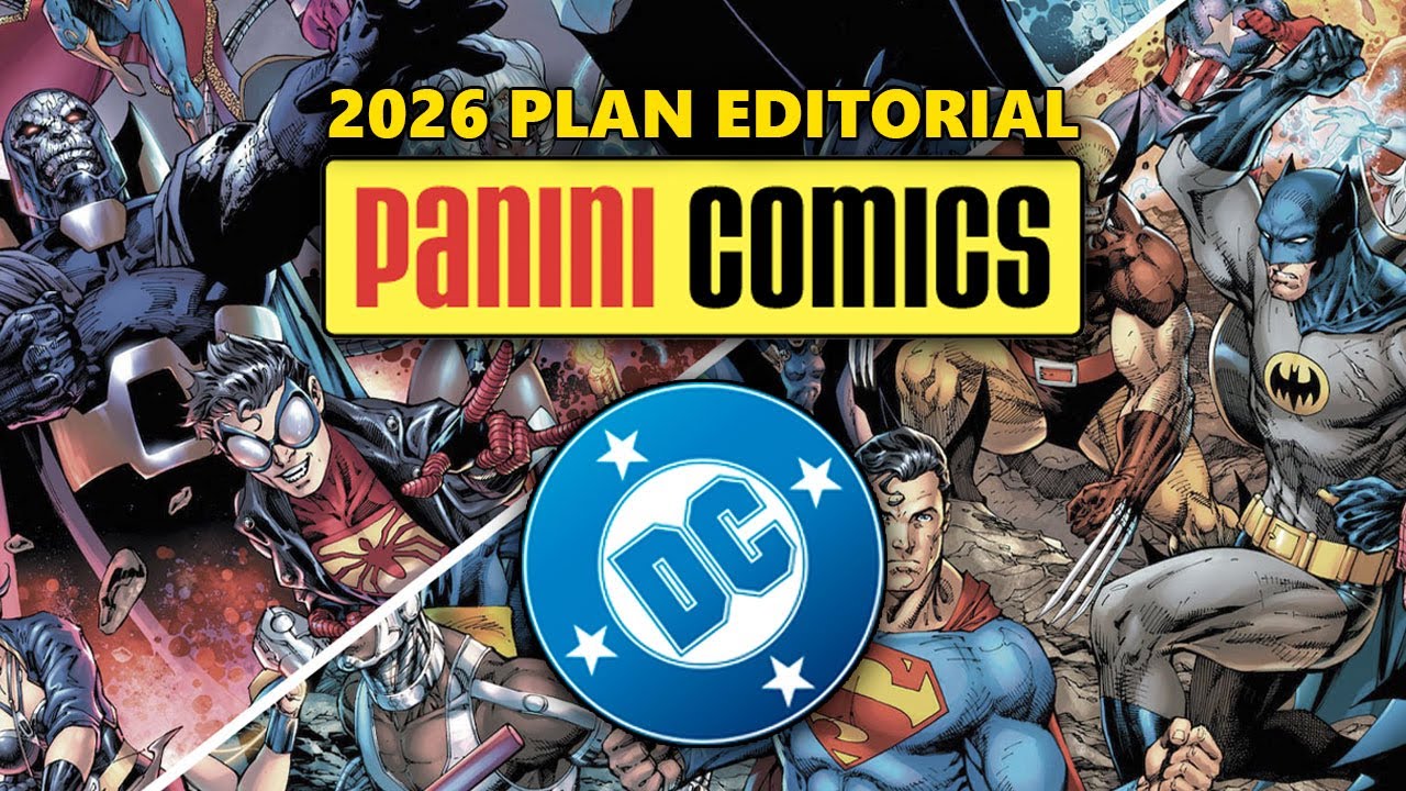 PLAN EDITORIAL PANINI 2026 para DC CÓMICS - YouTube