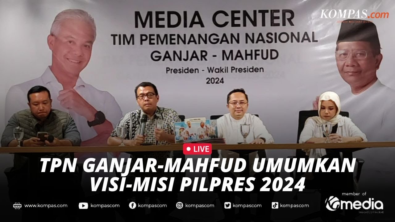 🔴LIVE - TPN Ganjar-Mahfud Jelaskan Program "Delapan Gerak Cepat" - YouTube