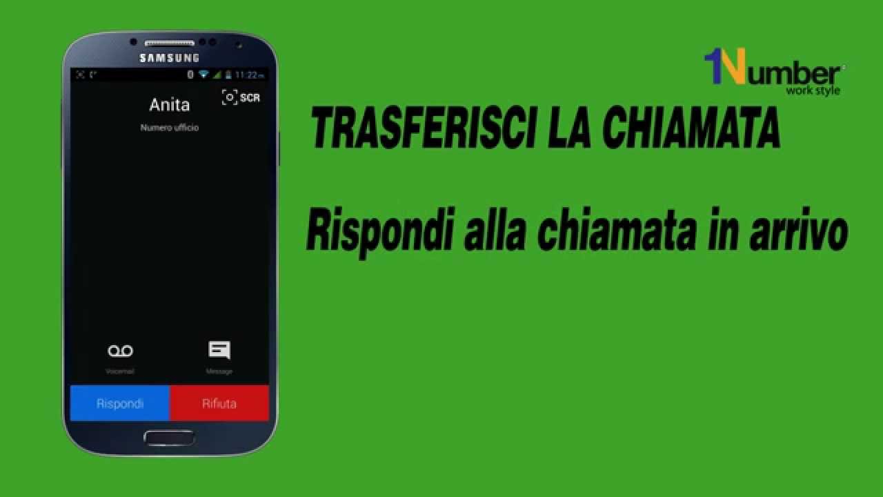 1Number tutorial funzioni di chiamata - YouTube