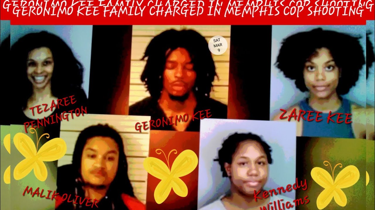 🔥#GERONIMO #KEE*HIS #MOM*#FAMILY CHARGED IN #OFFICER SHOOTING🔥#DOMONIC ...