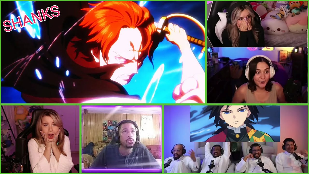 Shanks vs Kid final fight Reaction Mashup 1112 - YouTube