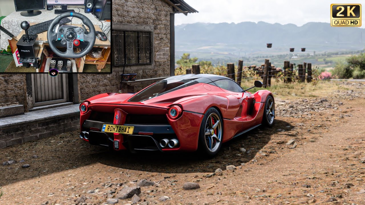 Ferrari Laferrari - Forza Horizon 5 | Steering Wheel Gameplay - YouTube