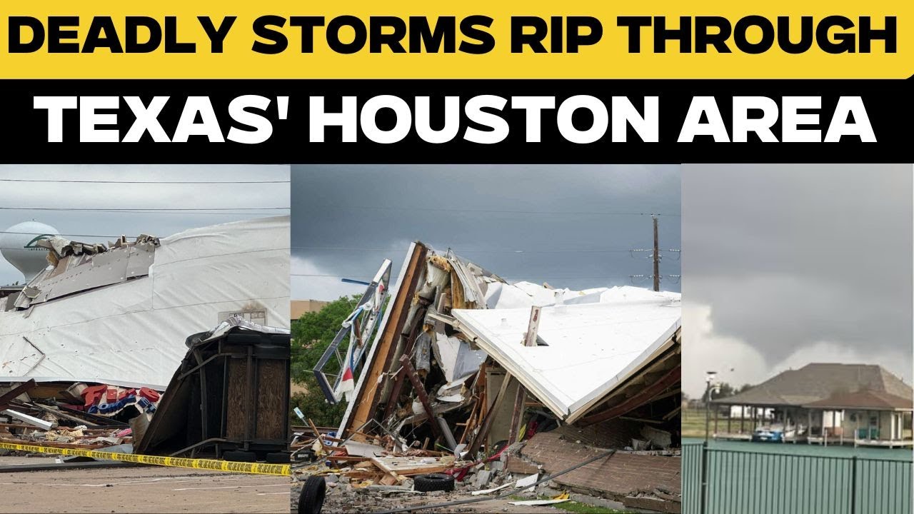 LIVE: Drone Video Shows Tornado Damage After Deadly Storms Kill 1 In ...