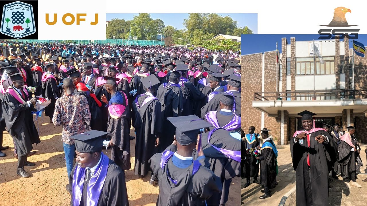 Colourful 25Th Graduation at University of Juba (U of J) or UJ - YouTube