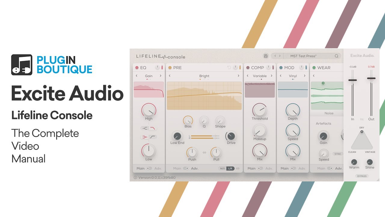 Lifeline Console by Excite Audio | Video Manual & Complete Overview of Everything! - YouTube