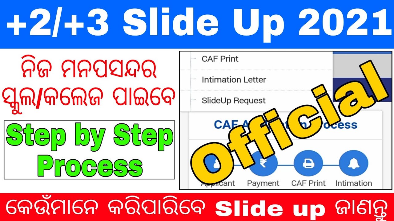 +2 Slide Up Process 2021//+3 Slide up step by step process//How to ...