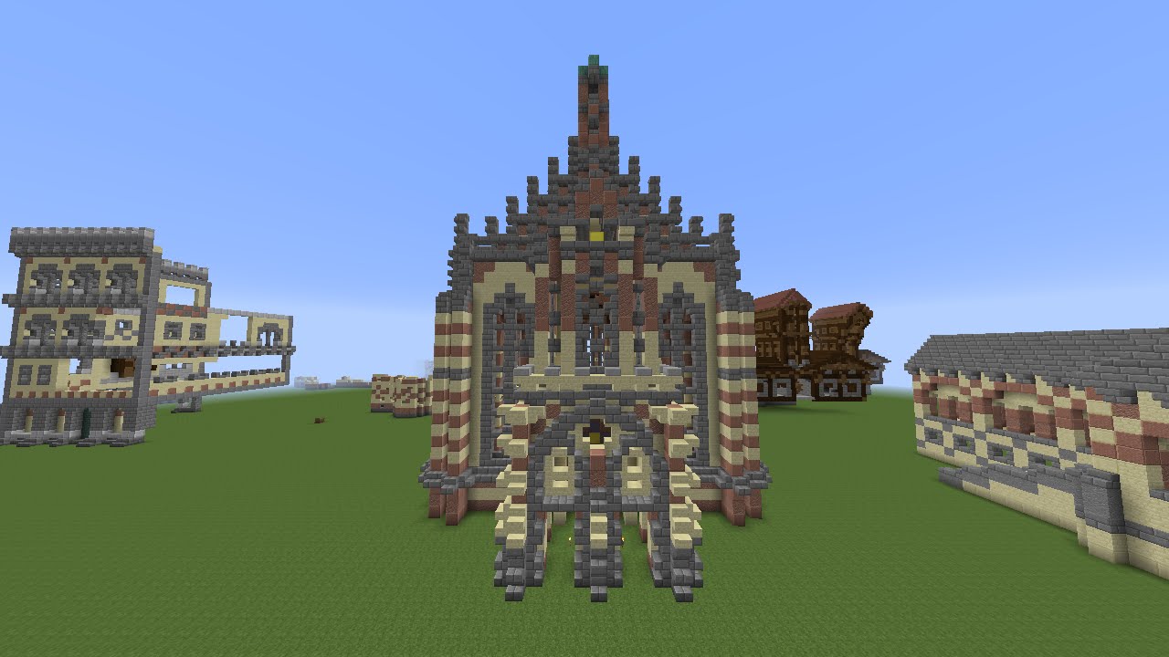 Construire la Frauenkirche de Nuremberg dans Minecraft et plus encore ...