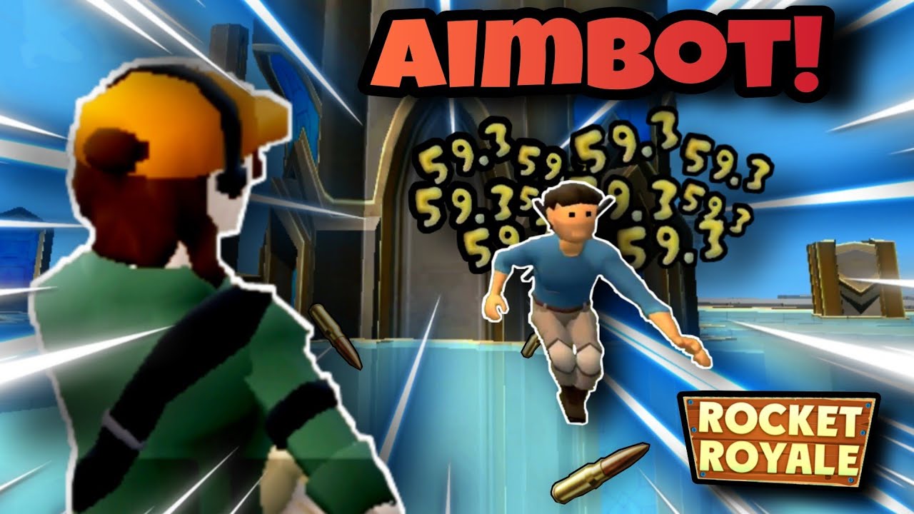 HOW To Get AIMBOT! - Rocket Royale - YouTube