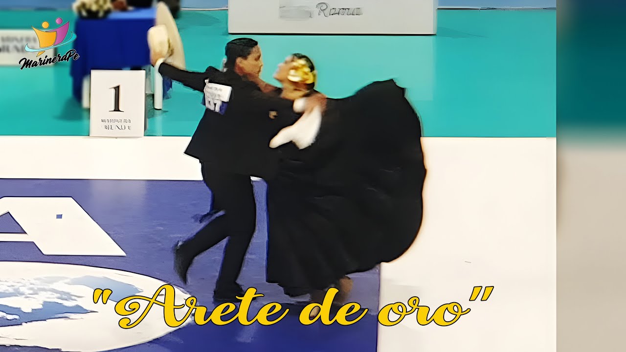 Camila Gamarra con "Arete de oro" y con Brian Noriega en la Semifinal Adulto | XVII Miraflores ...