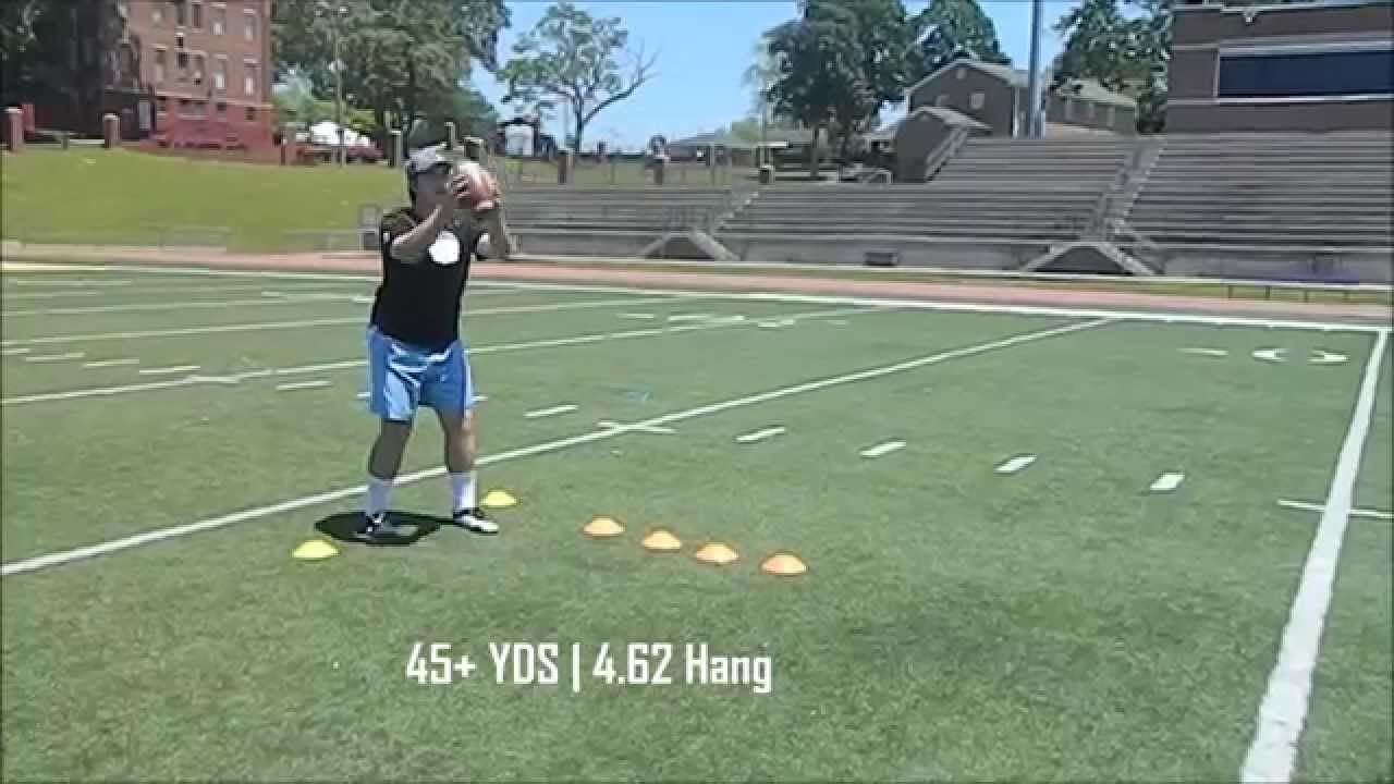 Tyler Sumpter | Private Training | Coach Jackson | Punting May 2015 ...