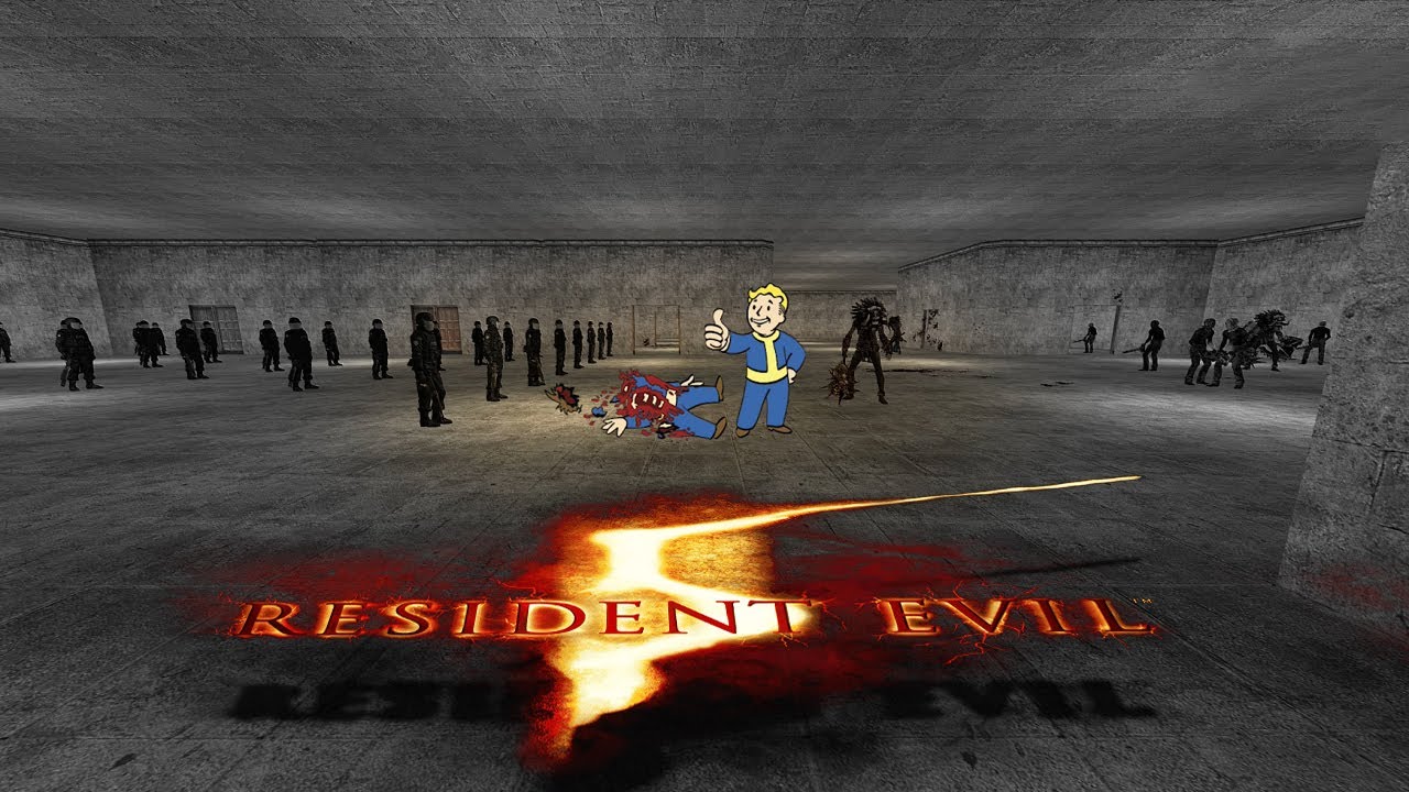 Bloody Mess of RE NPCs v RE5 Resident Evil 5 SNPC Bosses - Gmod Realism ...