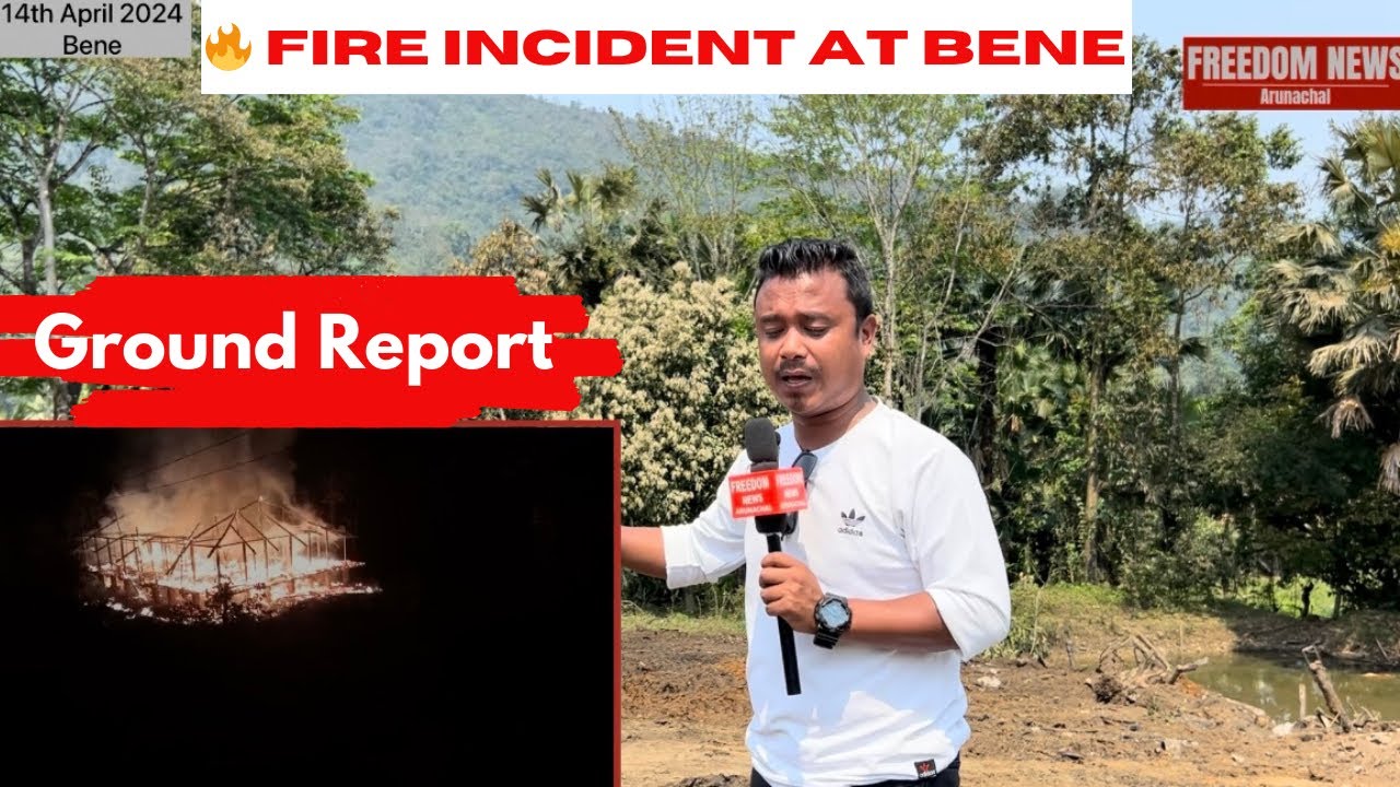 Bene Village FIRE INCIDENT | Ground Report | One House gutted down ...