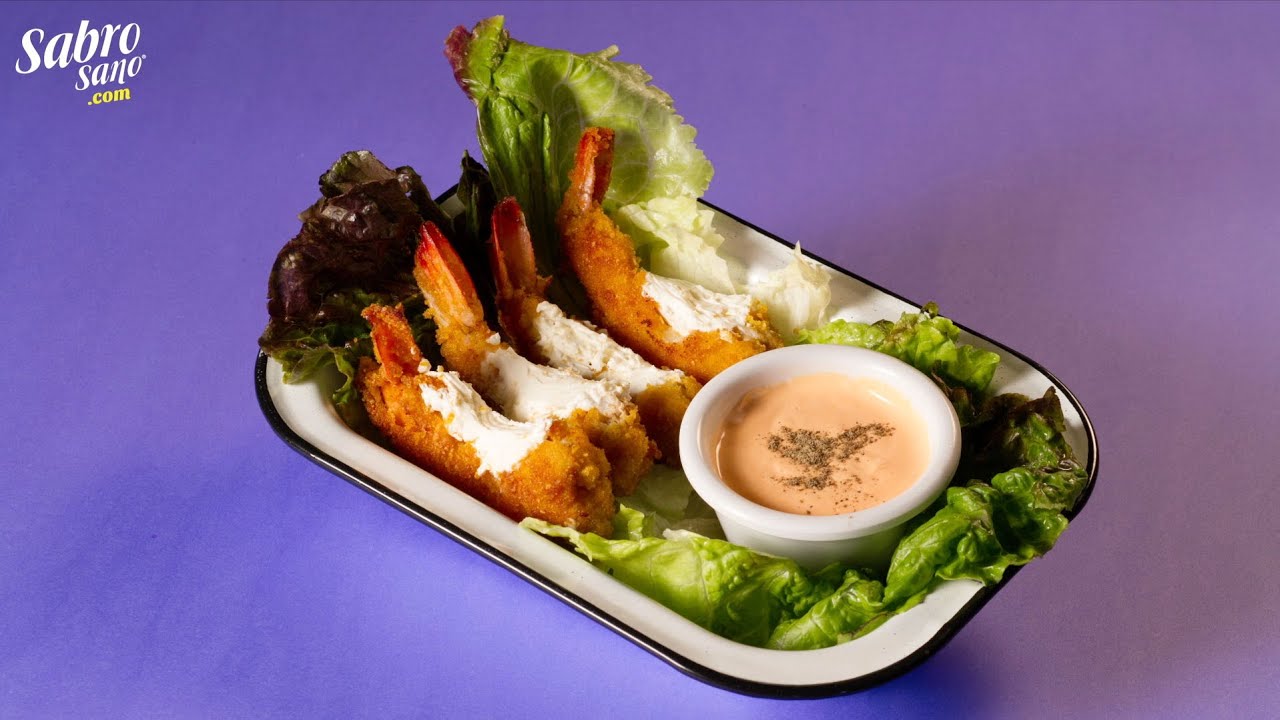 Camarones Rellenos - YouTube