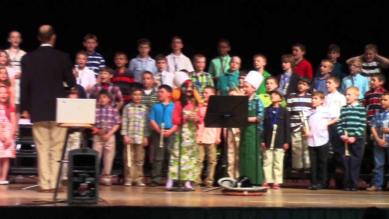 Dayne's 3rd Grade Concert - YouTube
