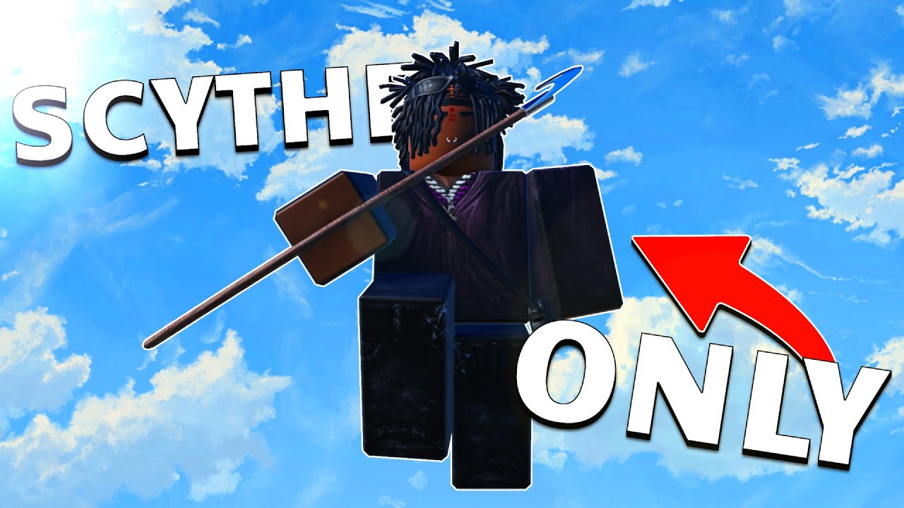 ROBLOX Rivals but its SCYTHE ONLY... - YouTube