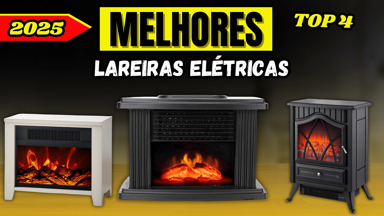 Transforme Sua Sala com Essas Lareiras Elétricas Incríveis (Top 4 de ...