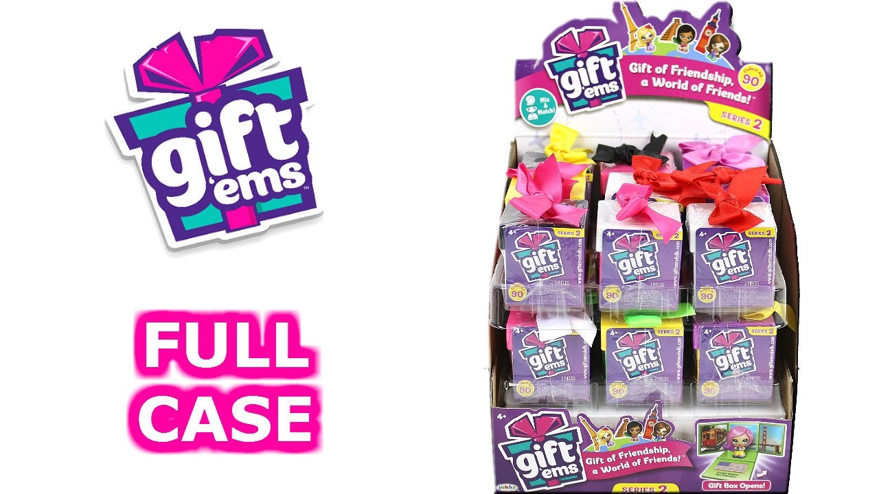Gift 'Ems Series 2 Gift Box Full Case Unboxing Review Blind Box Opening ...
