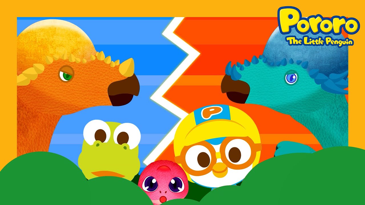 Pororo Dino Adventure 2 | Scary T-REX, we are Friends ...