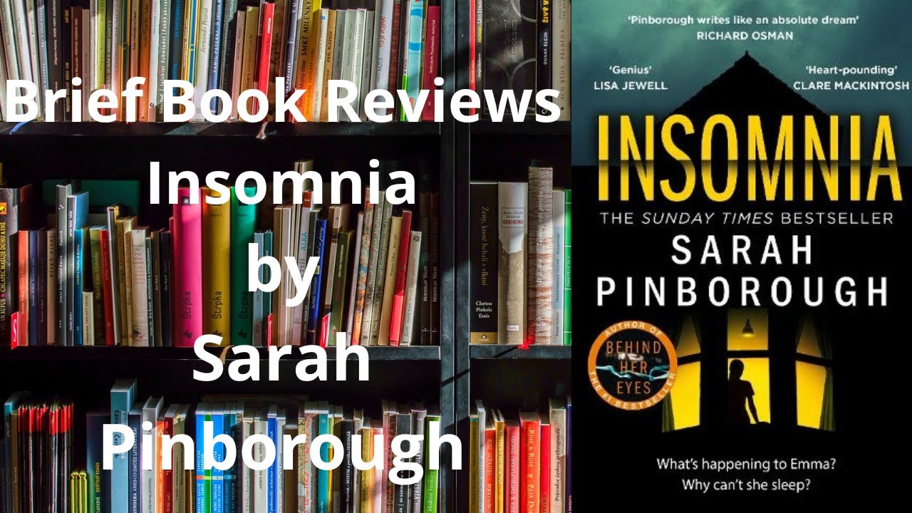 Brief Book Review of Insomnia by Sarah Pinborough - YouTube