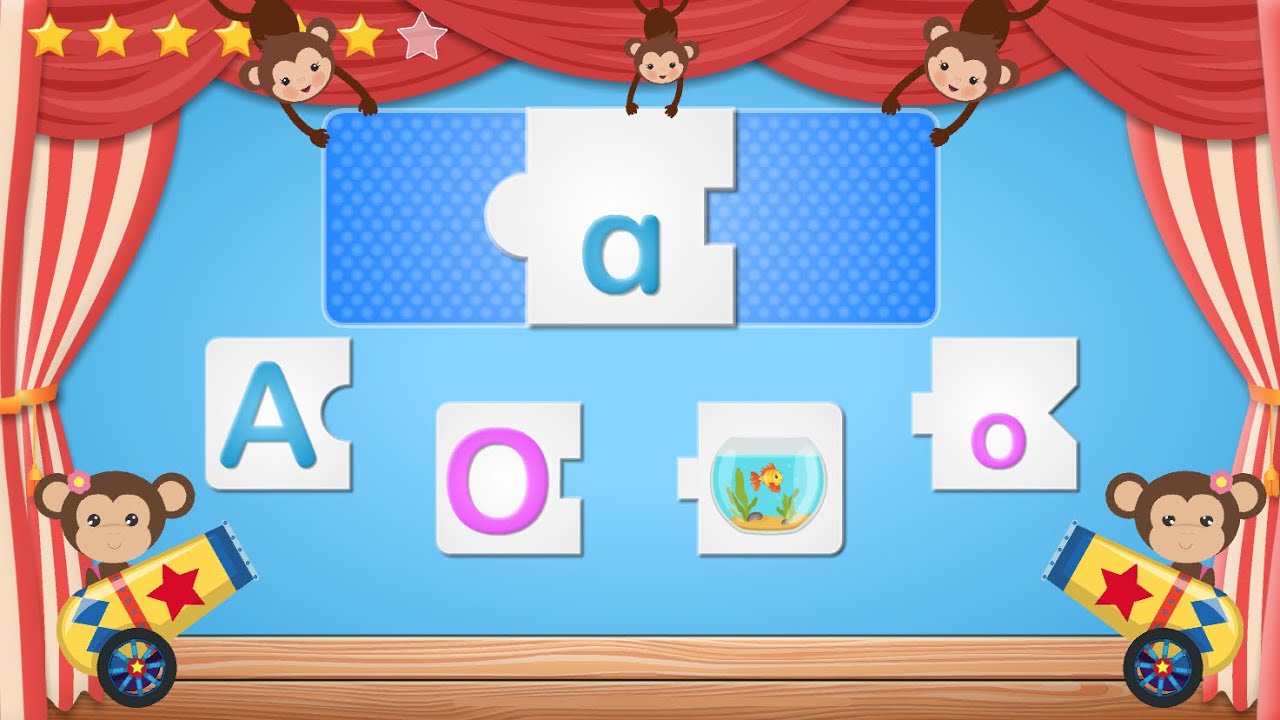 Elephant and capital word ABC Cocomelon kids poem - YouTube