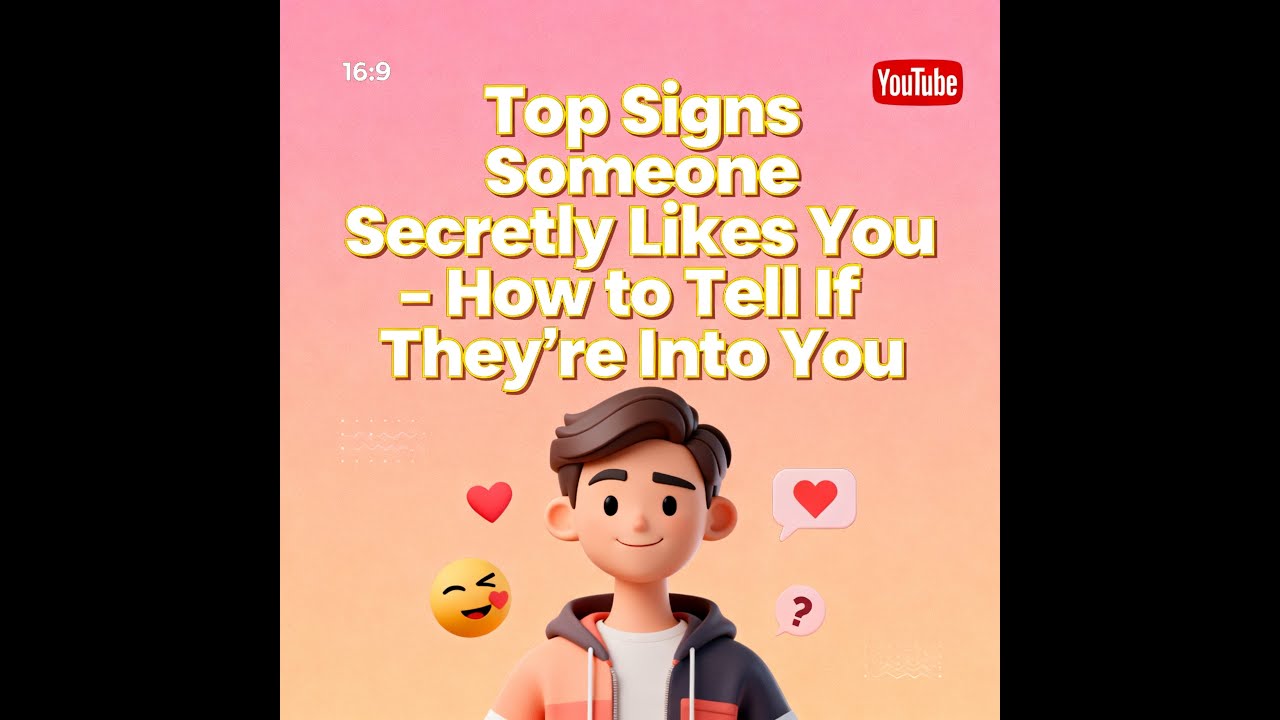 How to Tell If Someone Likes You - YouTube
