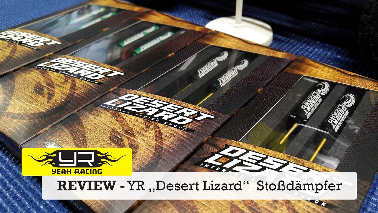 Yeah Racing "Desert Lizard" Review! Two Stage Internal Shocks for ...