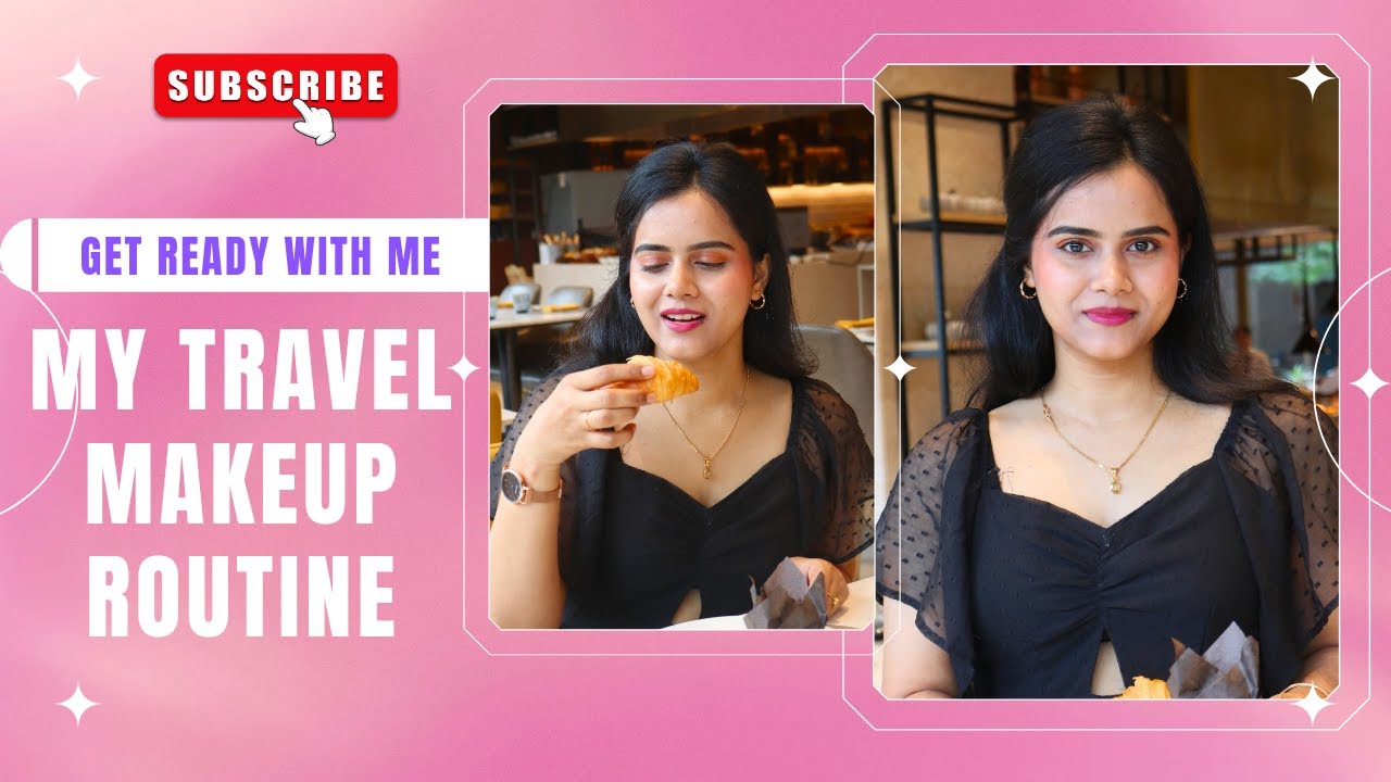 My Travel Makeup Look in 3 Minutes *Long Lasting Makeup Secret* Easy ...