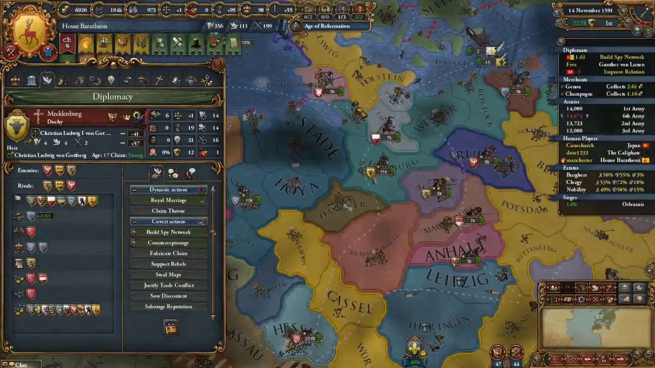 Fractured World, RNW 13 - EU4 with Mach and Dave - YouTube