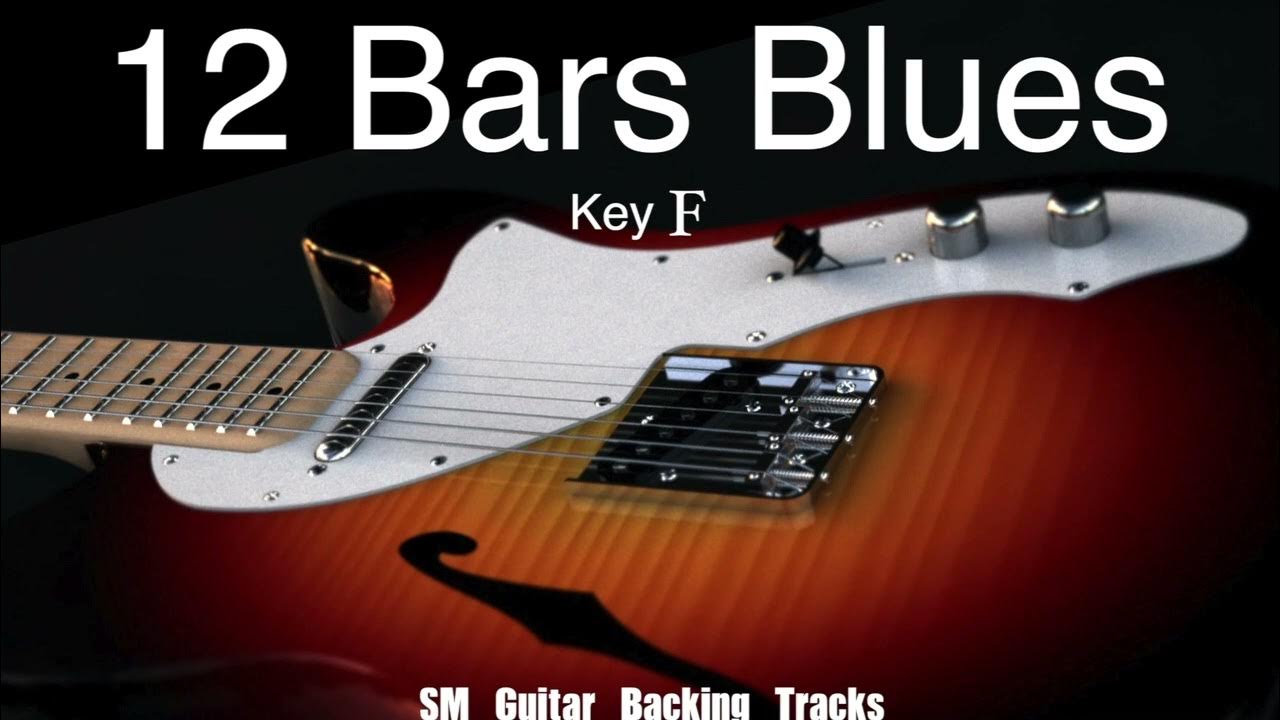 12 Bars Blues Backing Track in F With Chords And Short Full Track - YouTube