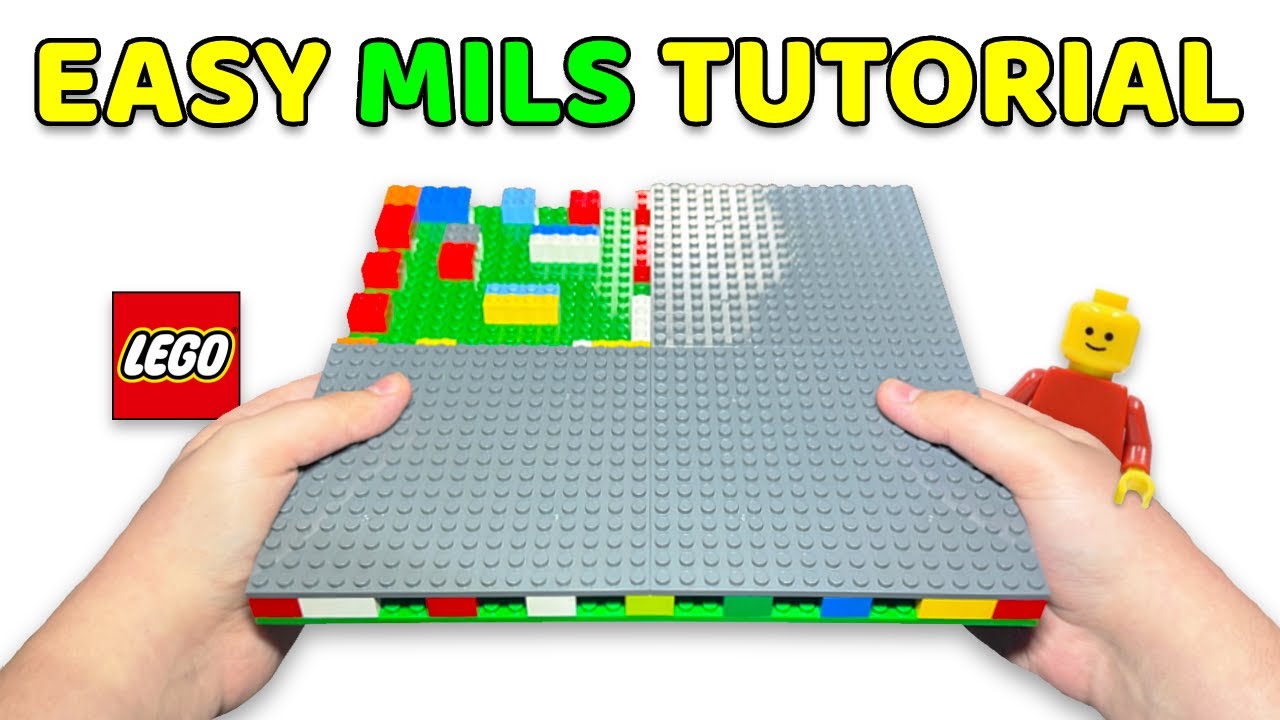 LEGO MILS Plate Tutorial (Modular Baseplates Made Cheap & Simple) - YouTube
