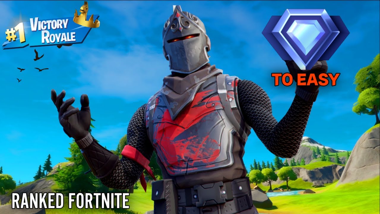 Hitting Diamond Rank in Fortnite - YouTube