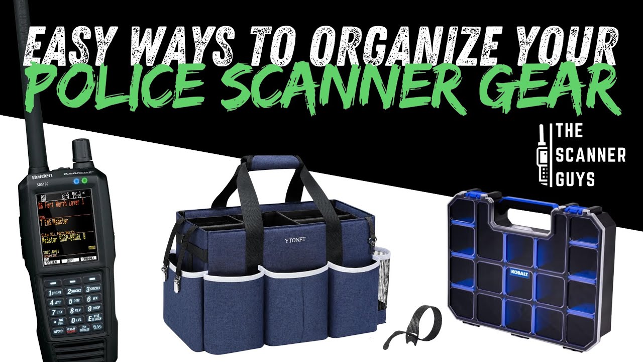 Easy Ways to Organize Your Police Scanner Gear - YouTube