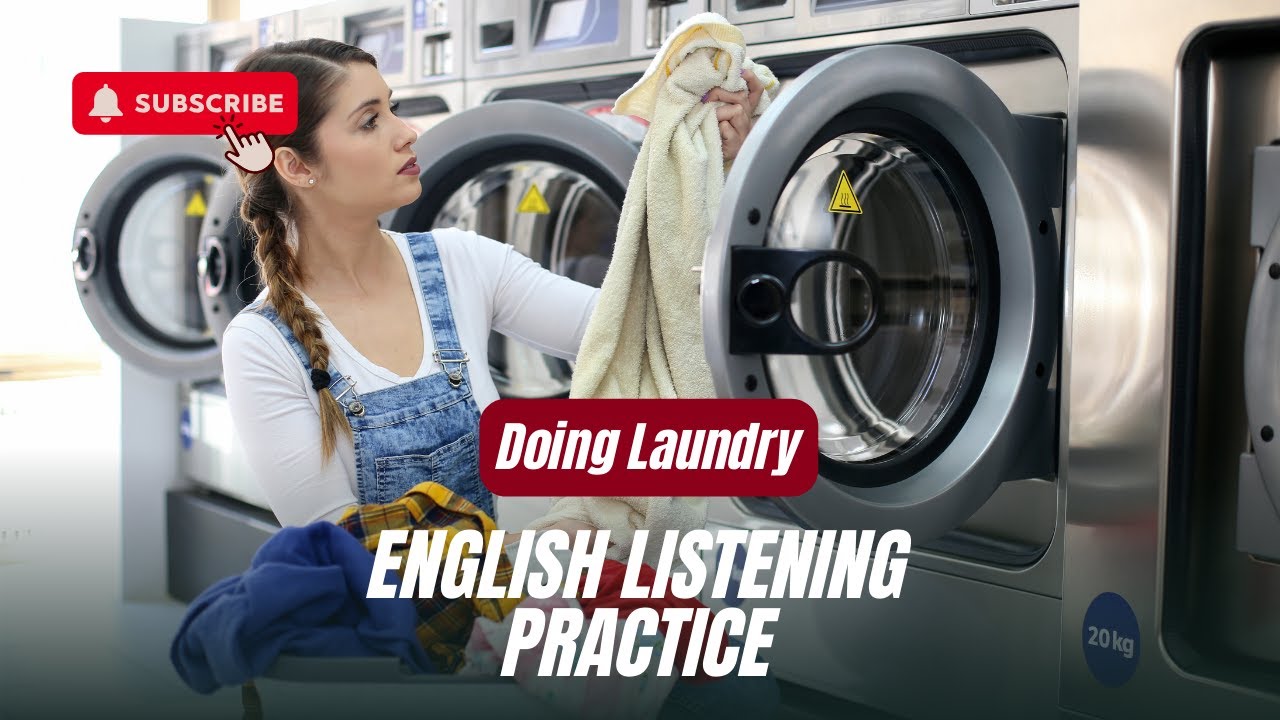 How to Practice Speaking English While Doing Laundry - YouTube