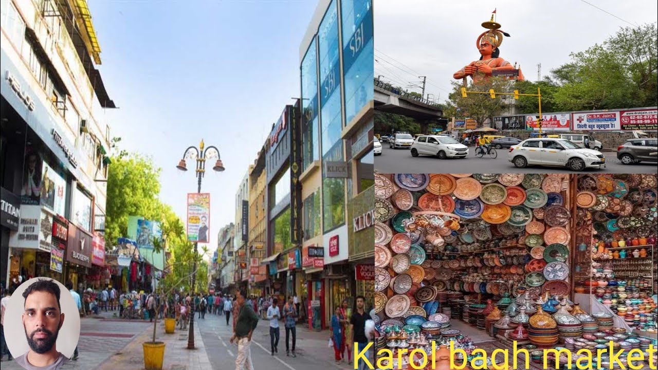 Visiting to Karol bagh market Delhi - YouTube