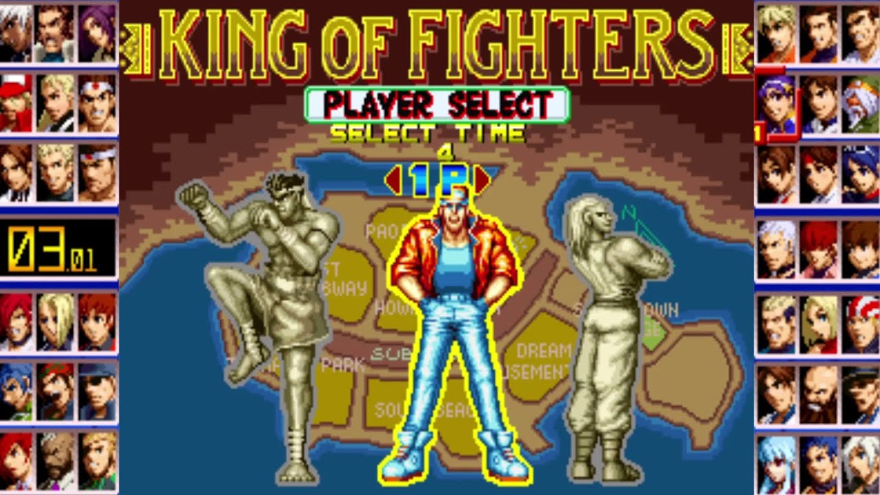 Arcade Characters Select Screen #COMPILATION 1 - YouTube