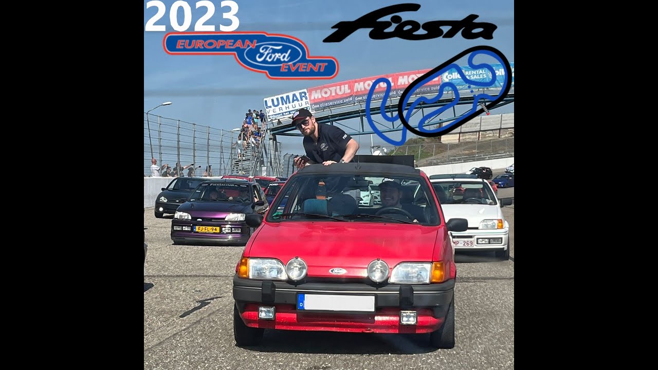 European Ford Event 2023 | Ford Fiesta Parade - YouTube
