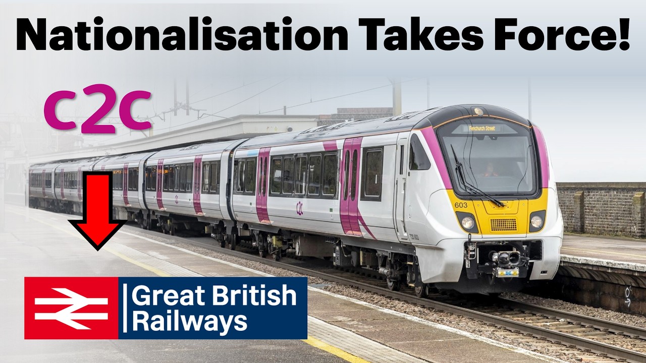 C2C Nationalised By UK Government As Plans for GBR Move Forward - YouTube