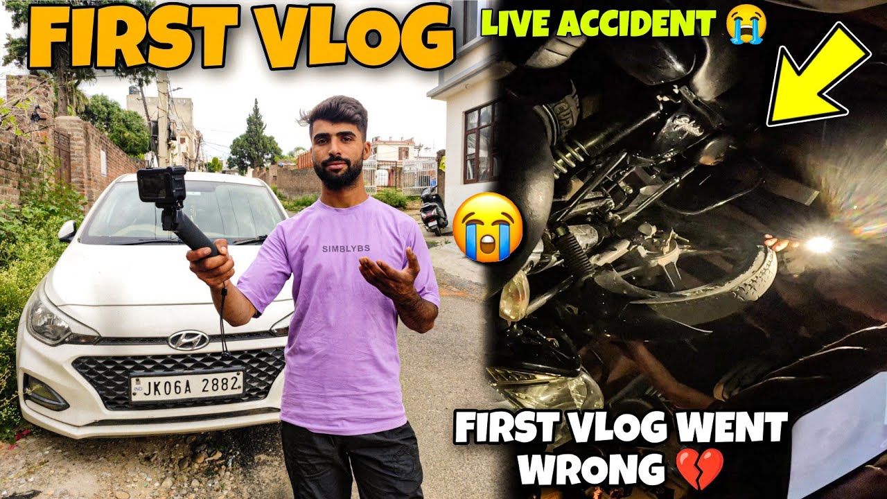 MY FIRST VLOG || My Live Crash 💔 || Shahid vlogs - YouTube