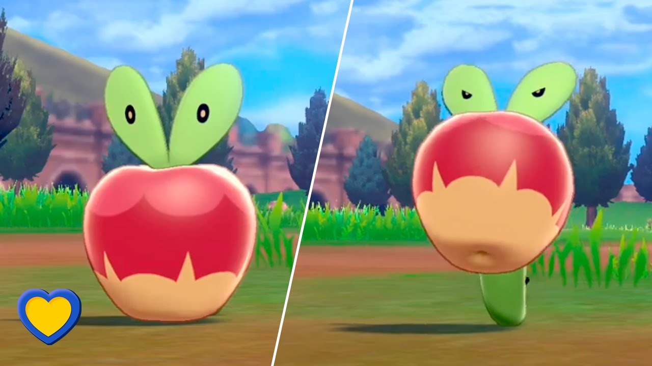 HOW TO GET Applin in Pokémon Sword and Shield - YouTube