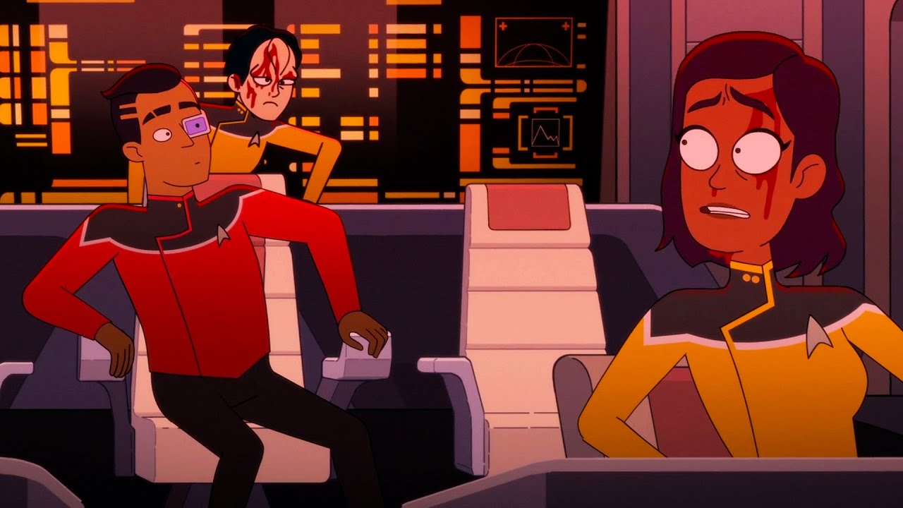 Rutherford On Bridge Simulation - Star Trek: Lower Decks 1x02 - YouTube