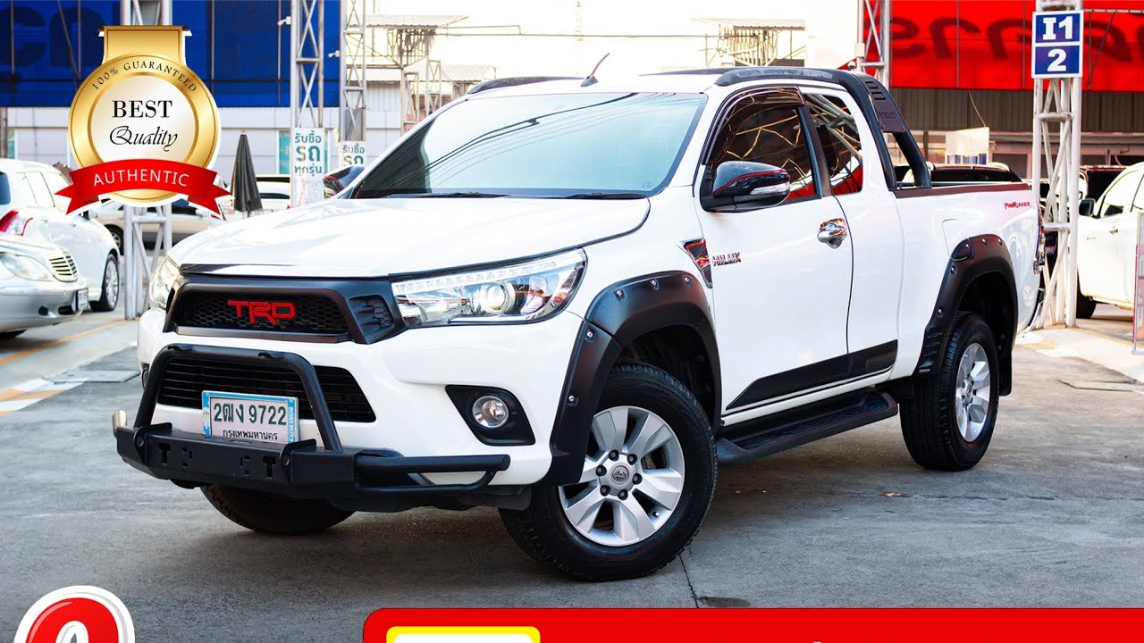 TOYOTA REVO C-Cab PRERUNNER 2.4G A/T รุ่นท้อป ปี 2017 - YouTube