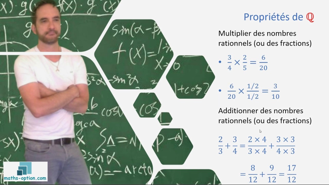 Niveau collège Cours - Les nombres rationnels - - YouTube