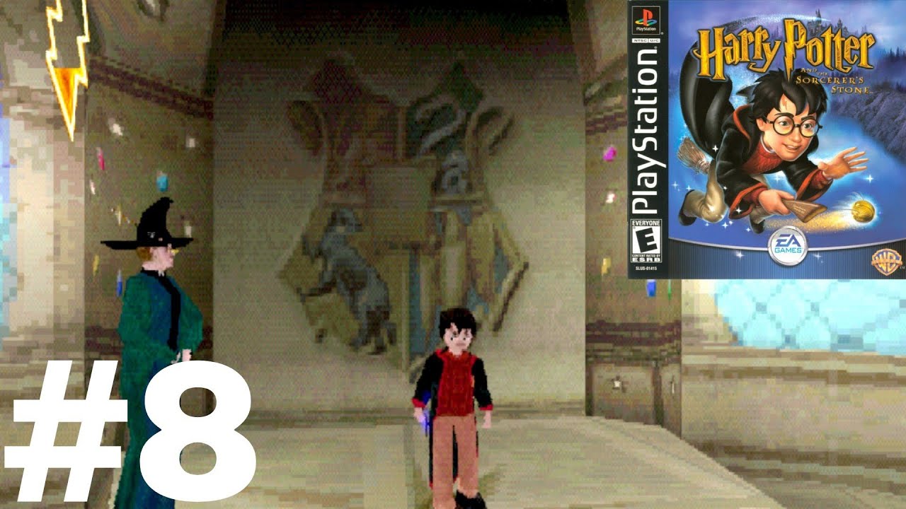 Harry Potter PS1: The Sorcerer's Stone Playthrough#8 - YouTube