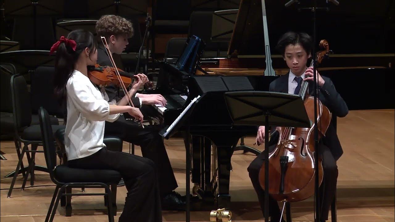 Haricot Trio - Beethoven Piano Trio No. 1 in E flat Major, op. 1, no. 1, I. Allegro - YouTube